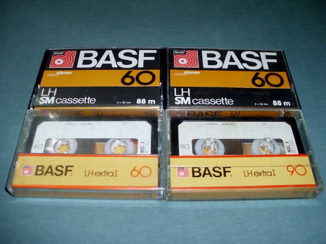 BASF kasete (4 komada)