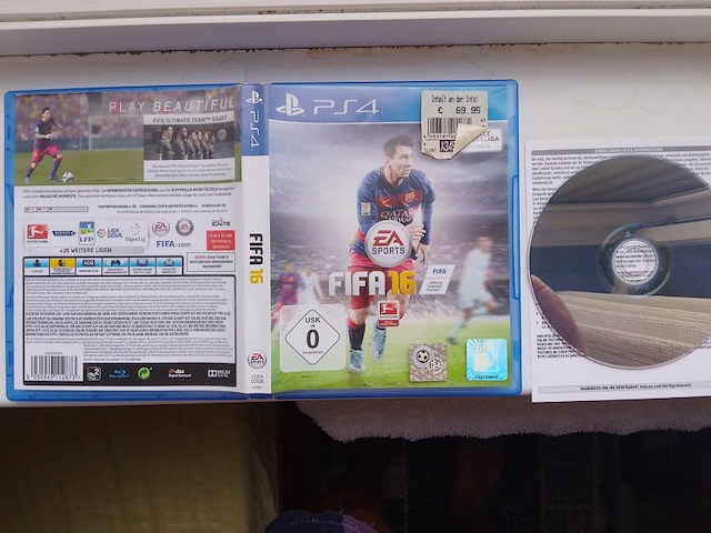 Fifa 16 za PS4 na nemačkom