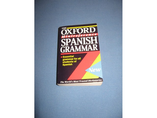 The Oxford minireference spanish grammar