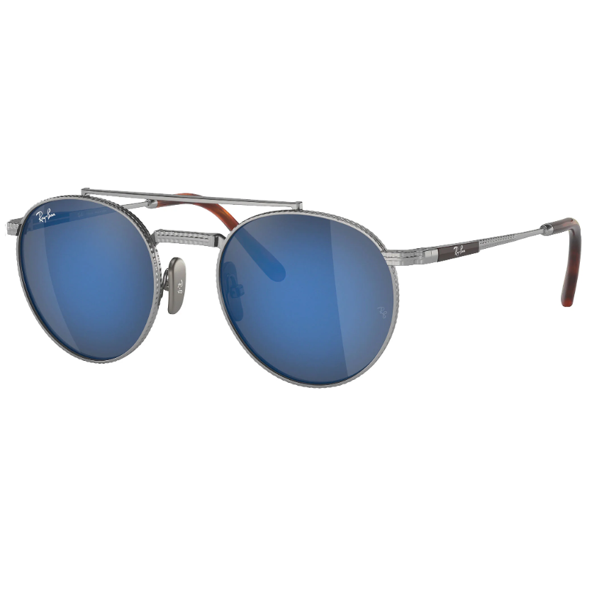 RAY BAN ROUND II TITANIUM Sunčane naočare 0RB8237 3139O4 50