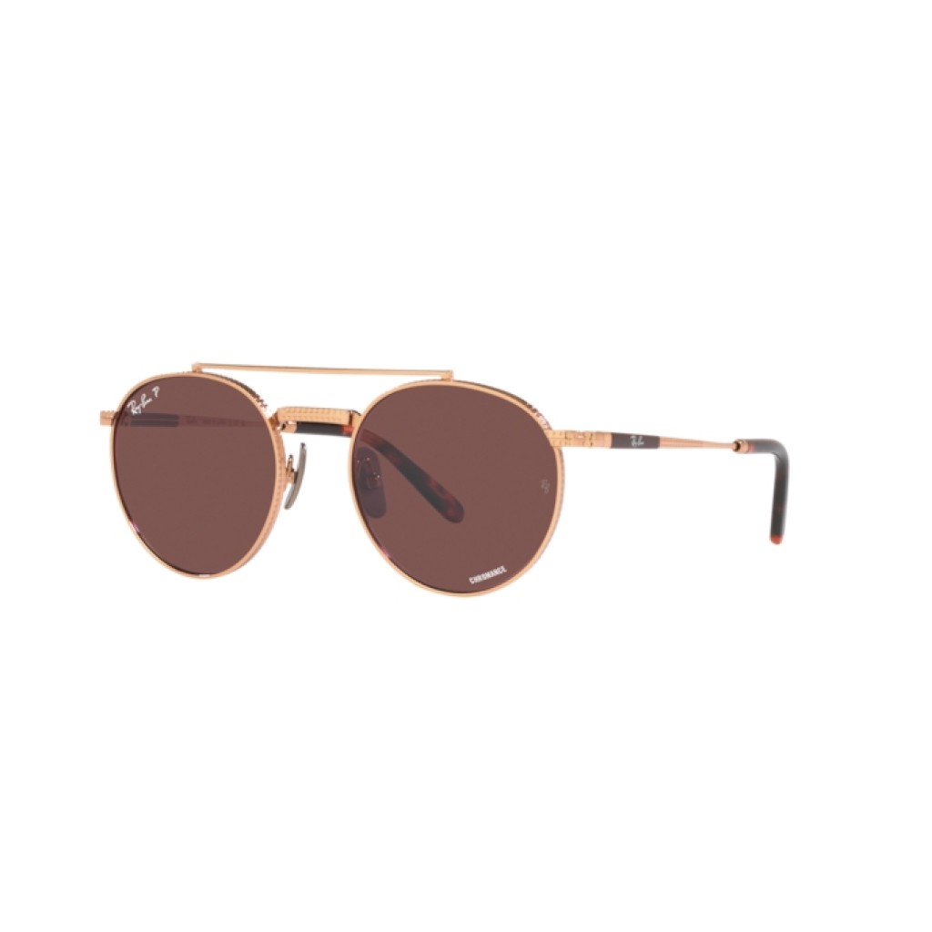 RAY BAN ROUND II TITANIUM POLARIZOVANE CHROMANCE Sunčane naočare 0RB8237 3140AF 50