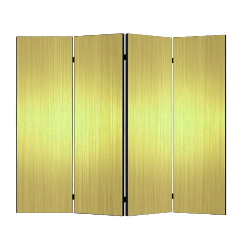 Metalik Gold paravan 4 krila 160x175cm