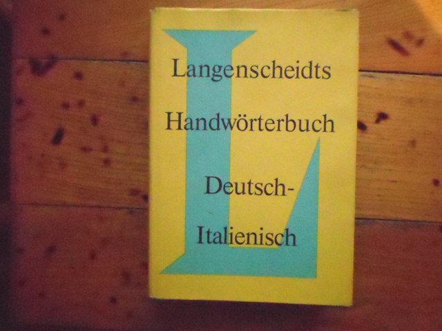 LANGENSCHEIDTS HANDWORTERBUCH DEUTSCH-ITALIENISCH