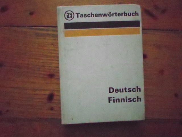 KAIJA MENGER-TASCHEWORTERBUCH DEUTSCH FINNISCH