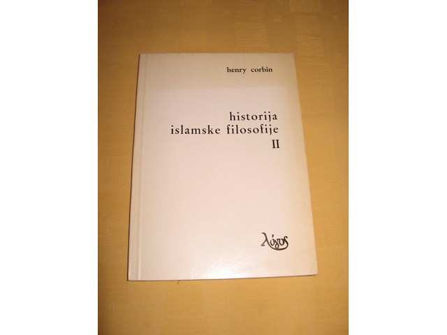 Historija islamske filosofije II - Henry Corbin