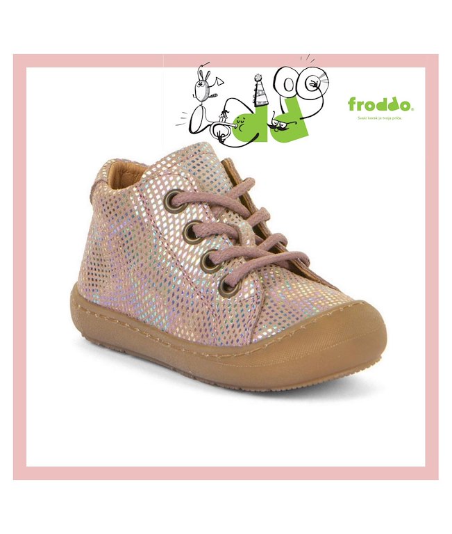 FRODDO CIPELE - OLLIE LACES / PINK SHINE