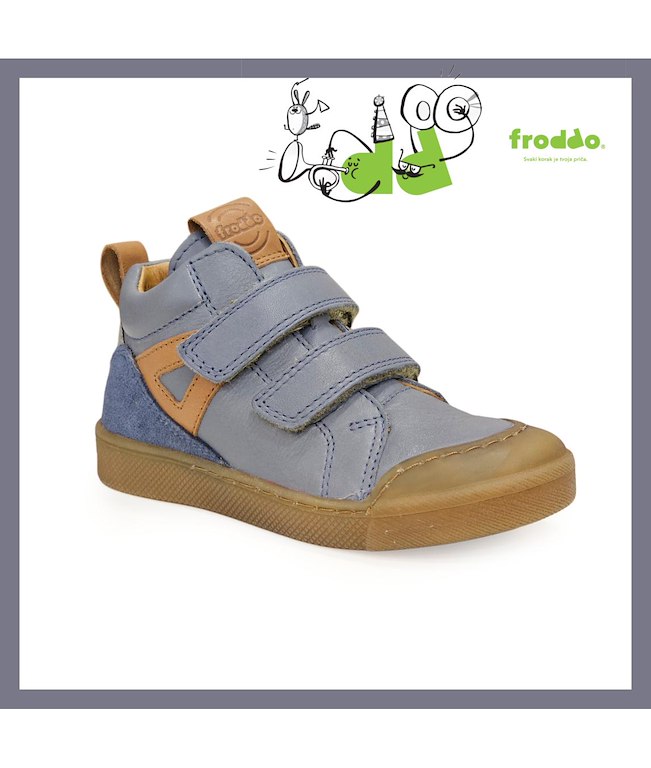 FRODDO DUBOKE CIPELE - ROSARIO HIGH-TOP / DENIM