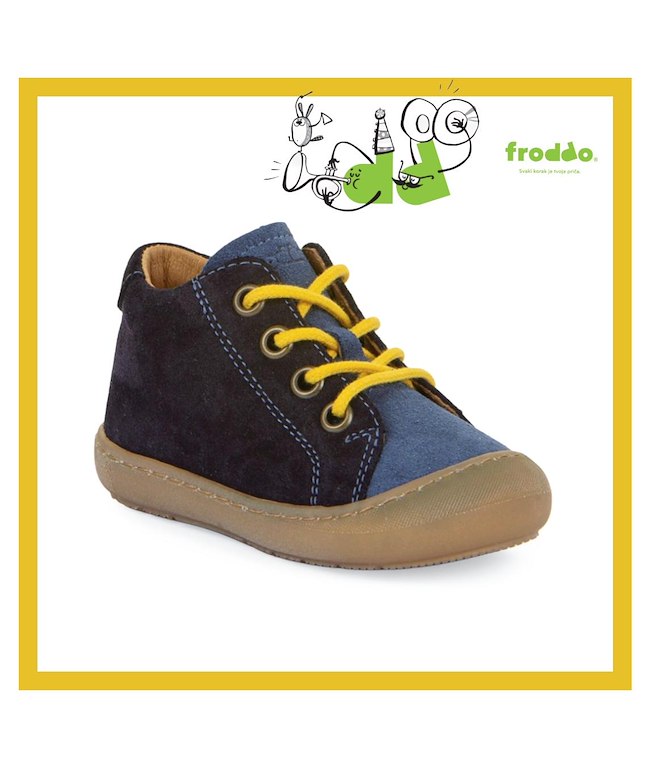 FRODDO CIPELE - OLLIE LACES / BLUE DENIM