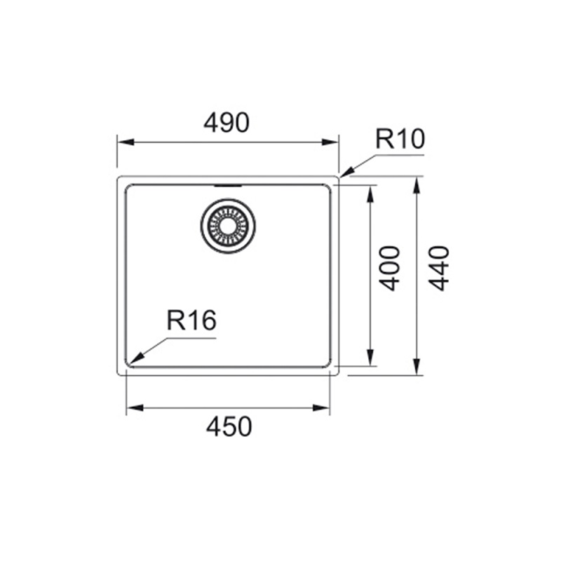 Franke sudopera Maris MRX 210-45 127.0553.961