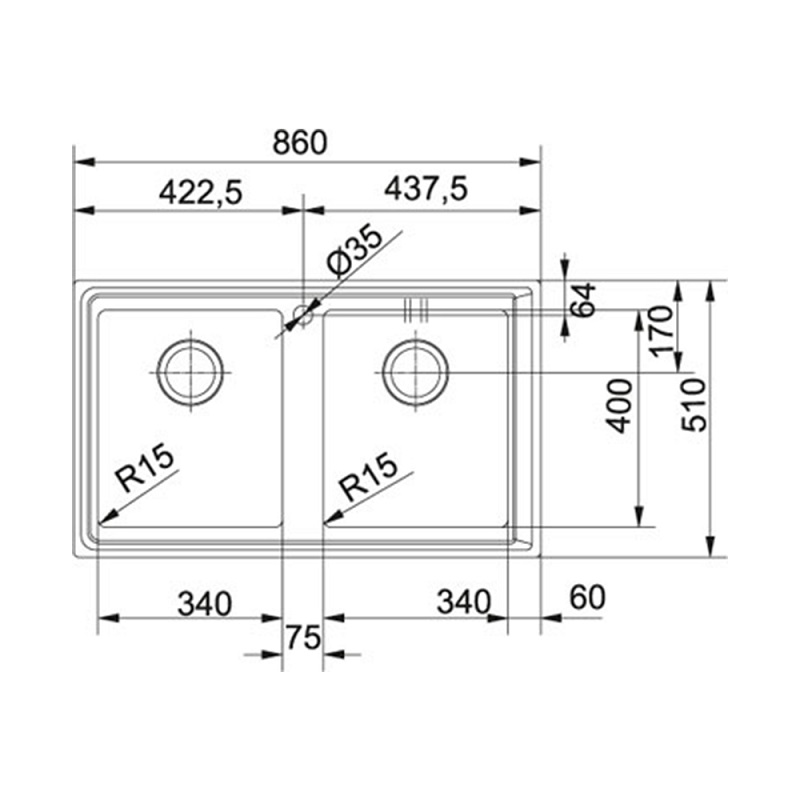 Franke sudopera Neptune Plus NPX 620 101.0068.373