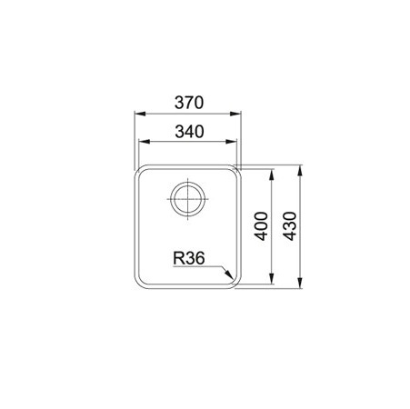 Franke sudopera Aton ANX 110-34 122.0204.647