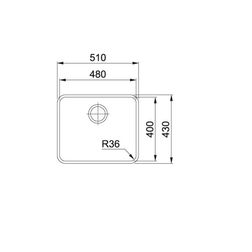 Franke sudopera Aton ANX 110-48 122.0204.649