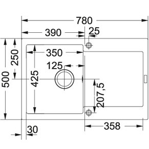 Franke sudopera Maris MRG 611-A 114.0176.603