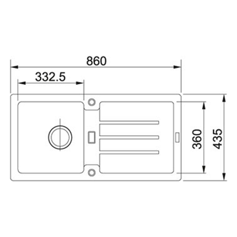 Franke sudopera Strata STG 614 114.0302.751