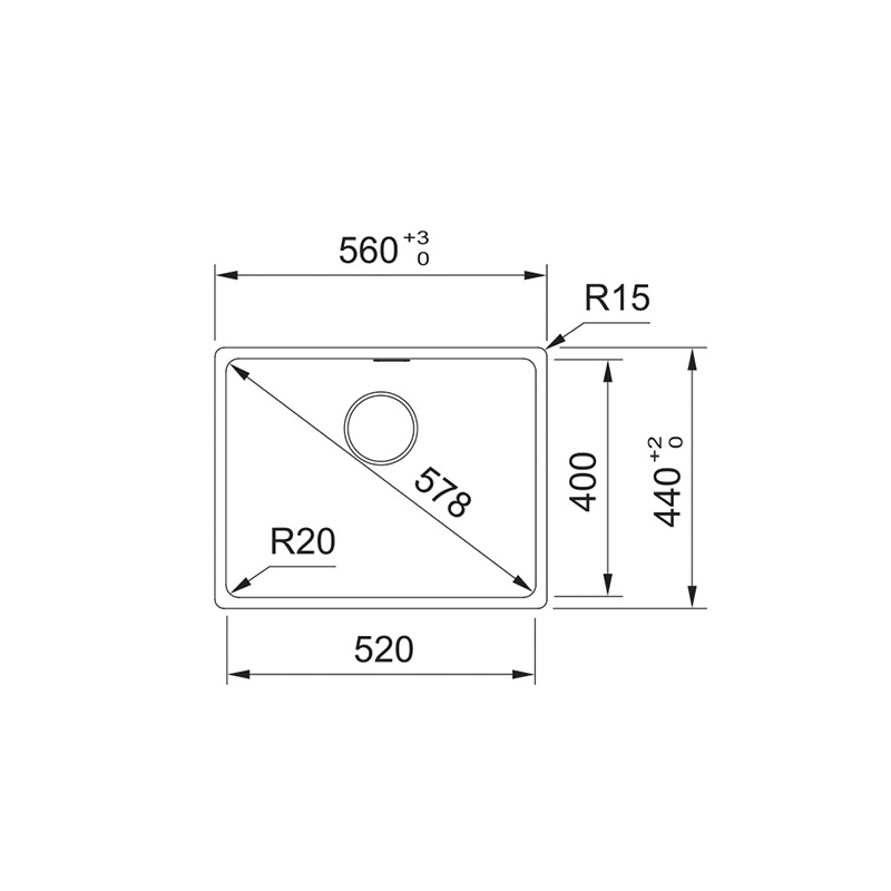 Franke sudopera Maris 2.0 Black Collection – MRG 610-52 114.0661.658