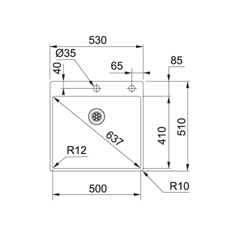 Franke sudopera Box BXX 210-50 TL 127.0369.289