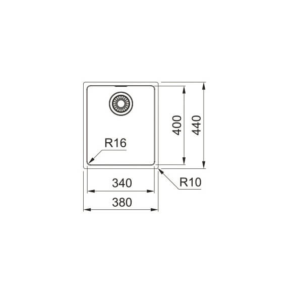 Franke sudopera Maris MRX 110-34 122.0531.850