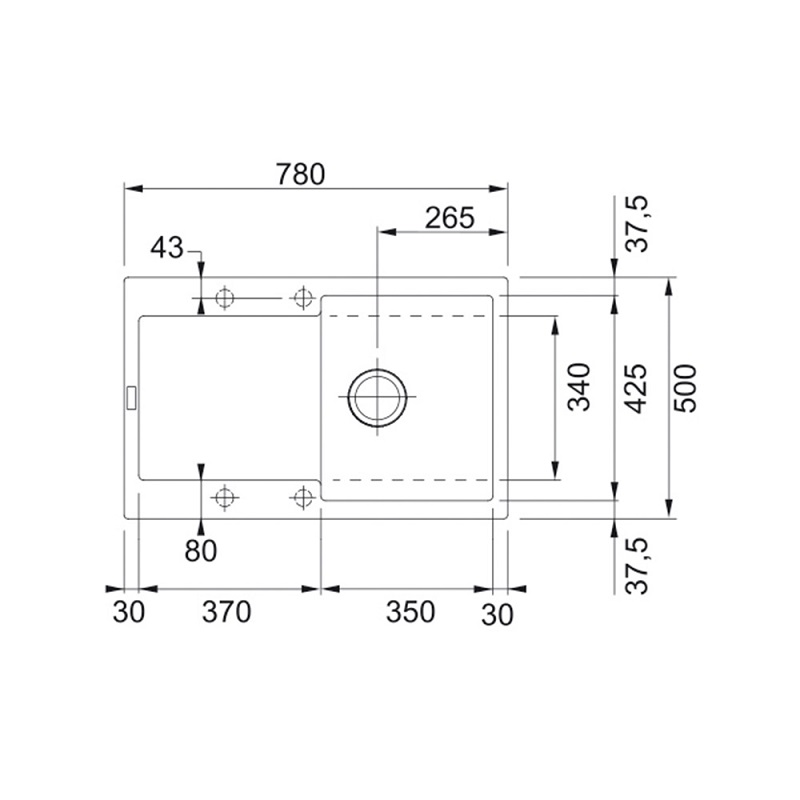 Franke sudopera Maris MRG 611 114.0150.183