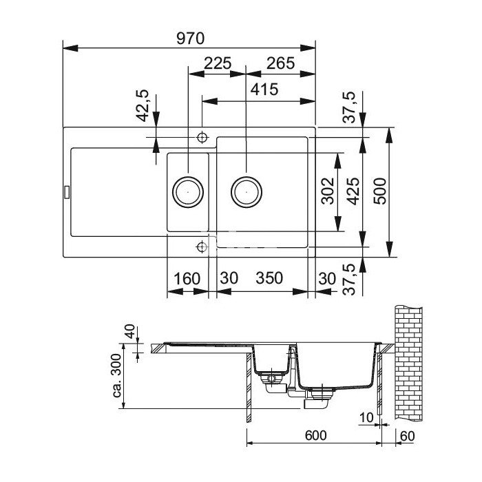 Franke sudopera MRG 651-A 114.0176.602