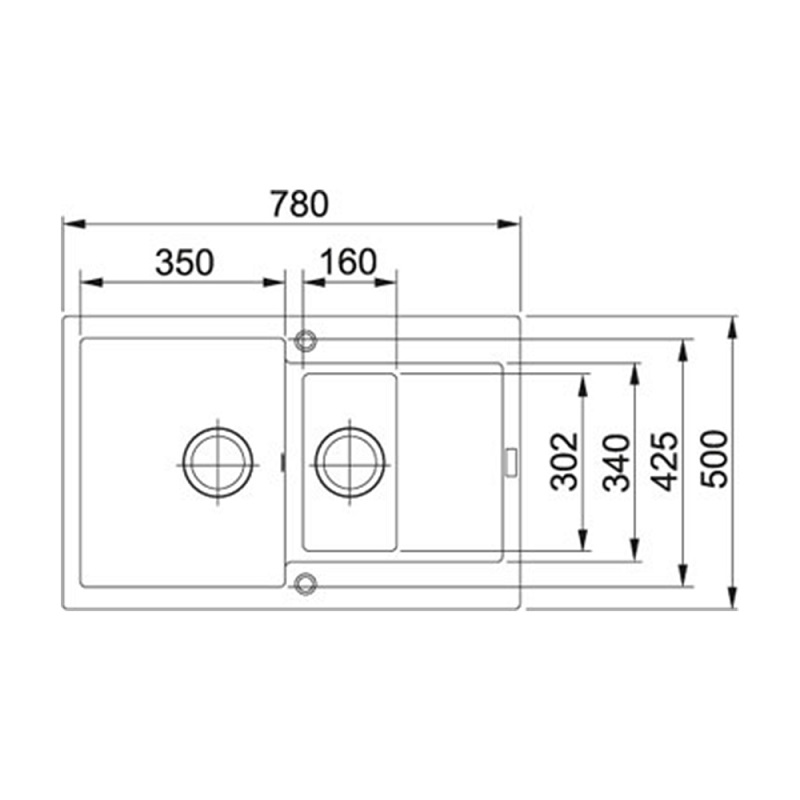 Franke sudopera Maris MRG 651-78 114.0627.289