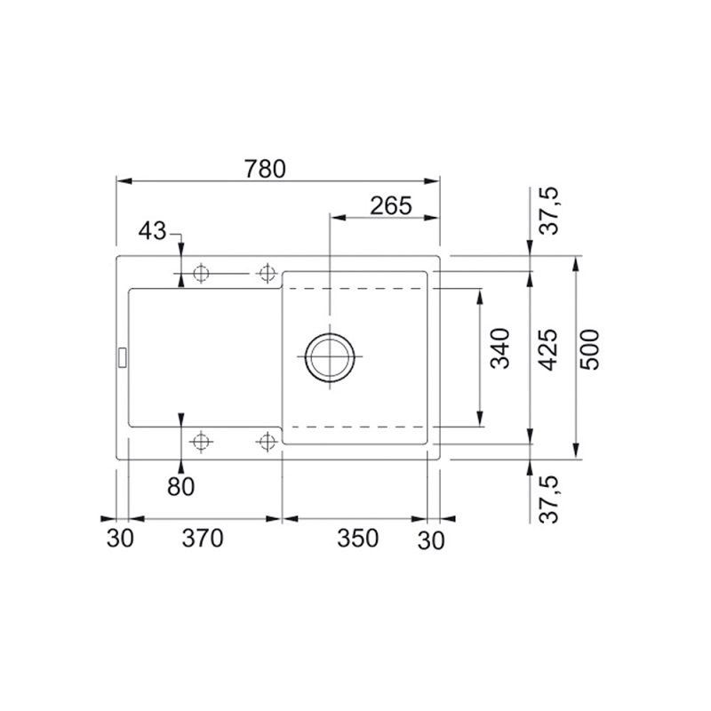 Franke sudopera Maris MRG 611-A 114.0627.367