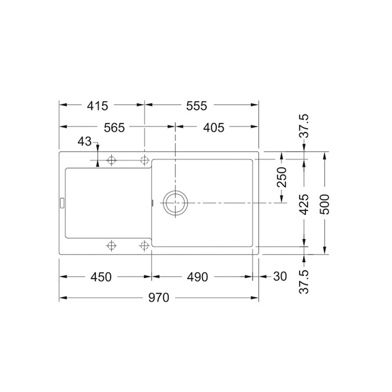 Franke sudopera Maris MRG 611-100 XL 114.0627.363