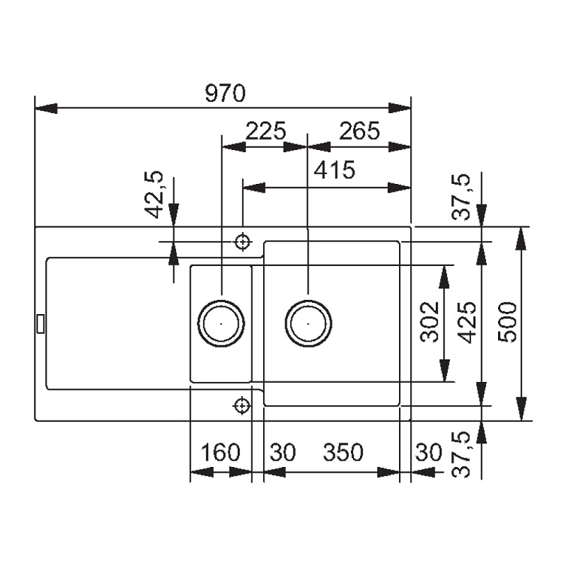 Franke sudopera Maris MRG 651-A 114.0627.286