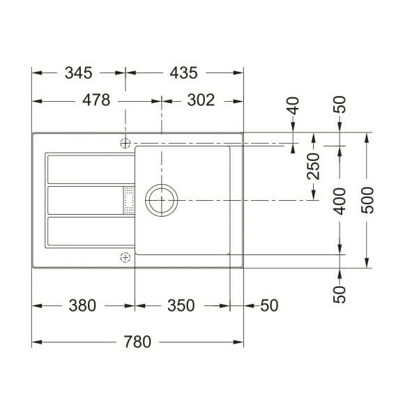 Franke sudopera Sirius S2D 611-78 143.0590.196