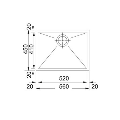 Franke sudopera Planar PPX 110-52 122.0203.471