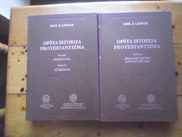 EMIL LEONAR - OPŠTA ISTORIJA PROTESTANTIZMA 1, 3