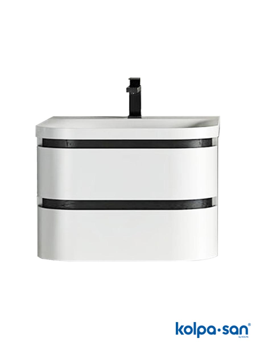 Lavabo sa ormarićem 546180 Kolpa San Vittoria bela 60cm