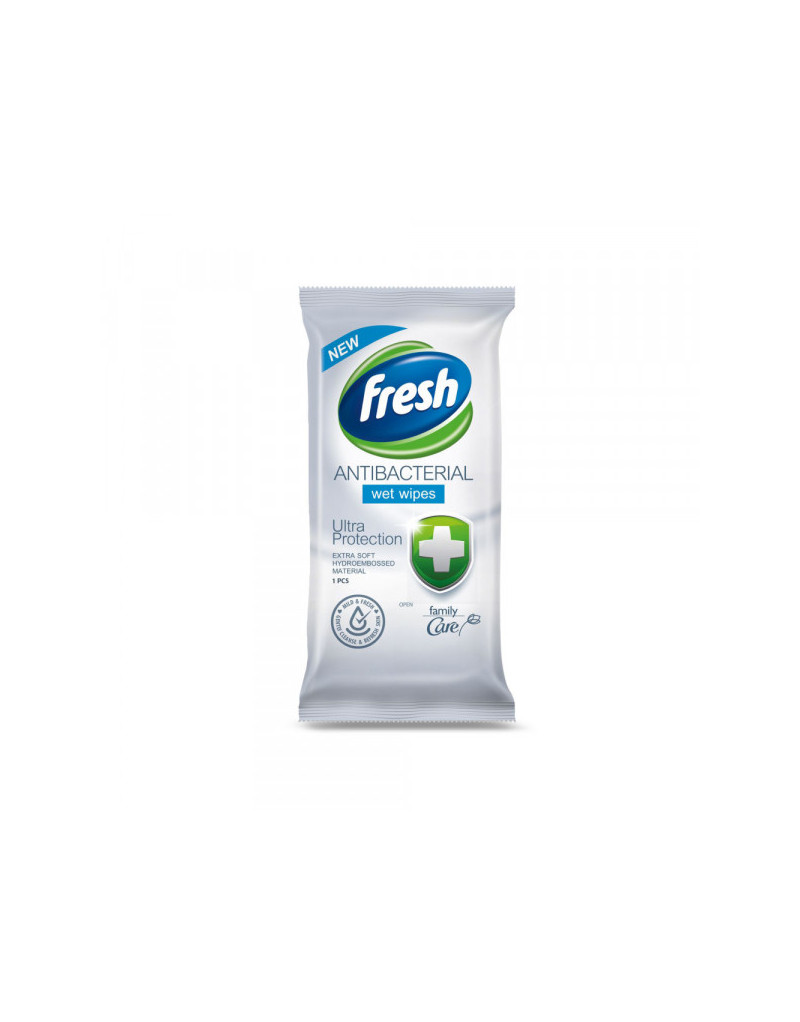 Vlažne maramice Fresh Antibacterial u kesici 1/1