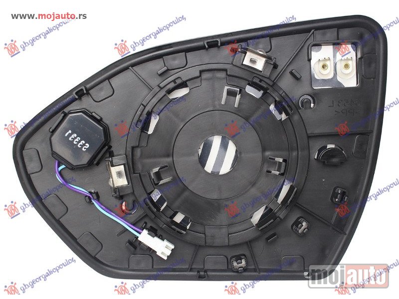 Staklo retrovizora sa grejacem