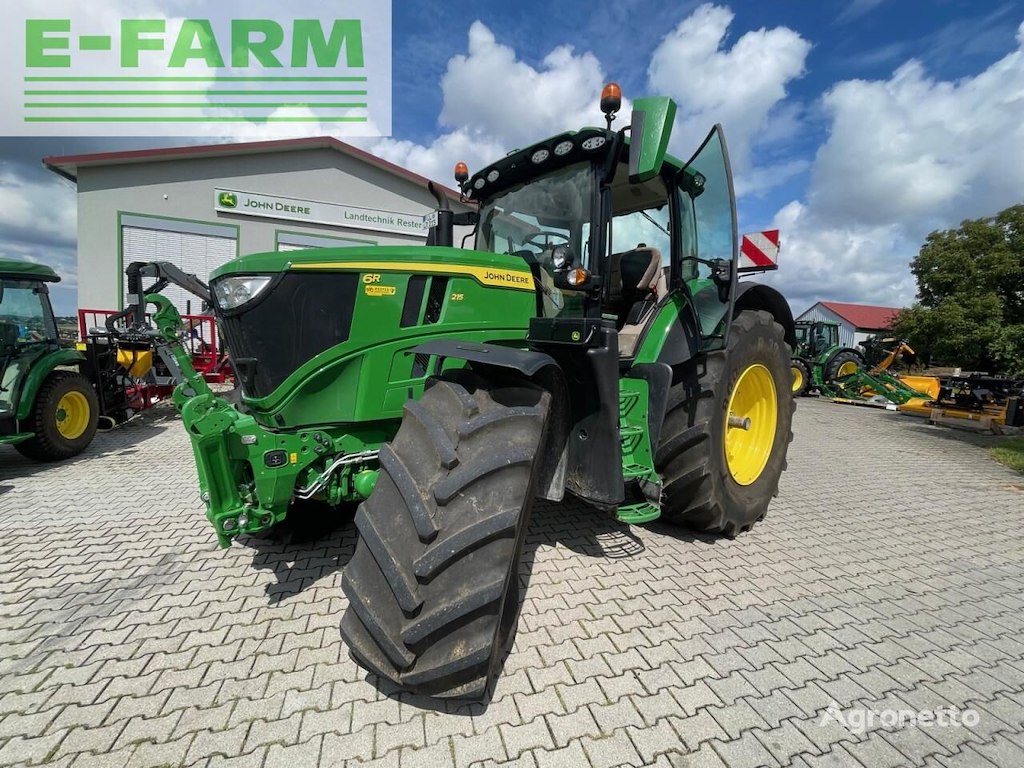 John Deere 6r 215 traktor točkaš