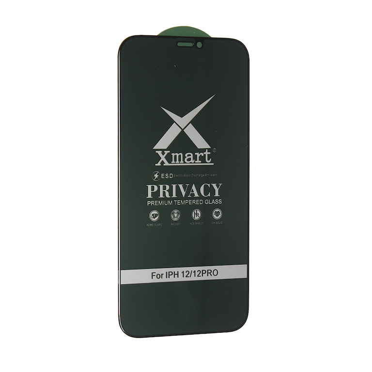 Zastitno staklo Staklena folija glass X mart 9D Privacy za iPhone 12/12 Pro 6.1