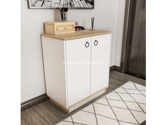 HANAH HOME Komoda Nuanse White Oak