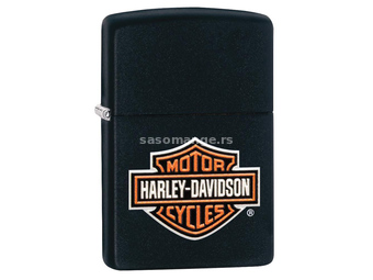 Zippo Upaljač Z218HDh252harley-Davidson Logo Black Matte 4206