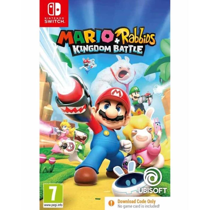 SWITCH Mario and Rabbids Kingdom Battle (Code in a box)