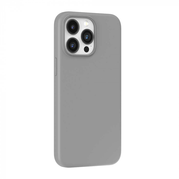 Futrola silikonska Devia Nature Series za Iphone 15 Pro Grey