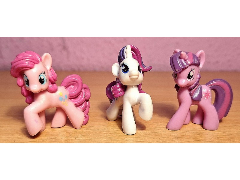 Moj mali poni (MLP) **Pinkie + Rarity + Twilight**