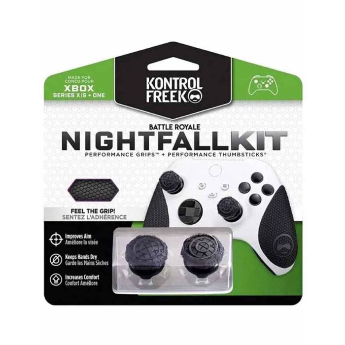 Grip KontrolFreek Nightfall Kit - Battle Royale - Performance Grips & Performance Thumbsticks Xbox Series s XBOX Series X