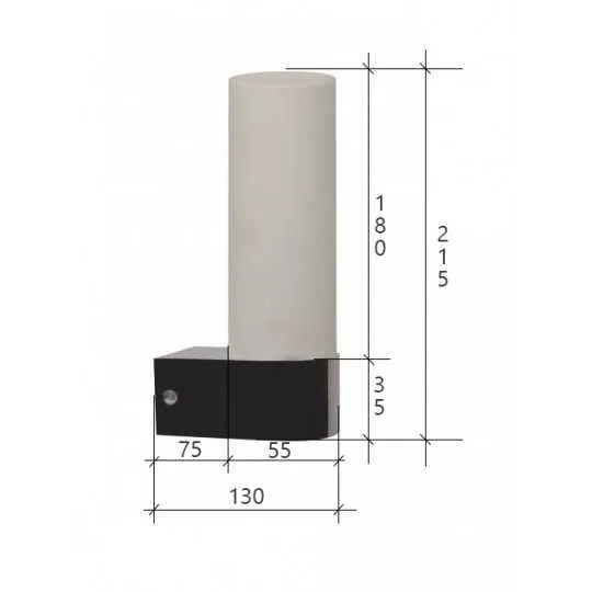 M062-1 zidna lampa 1xE14 Max 40W IP44 Mitea Lighting