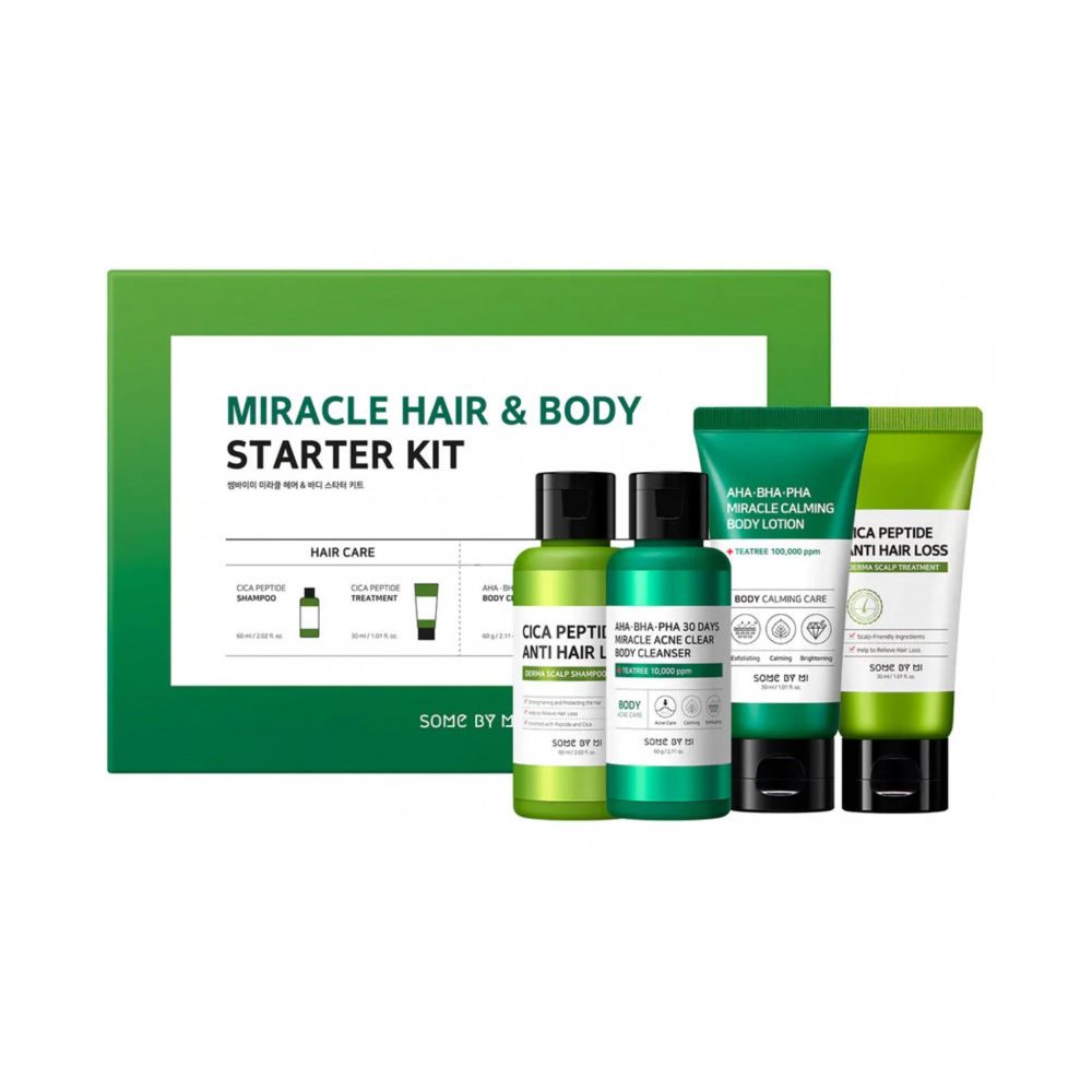 SOME BY MI Miracle Hair&Body Starter Kit 4item