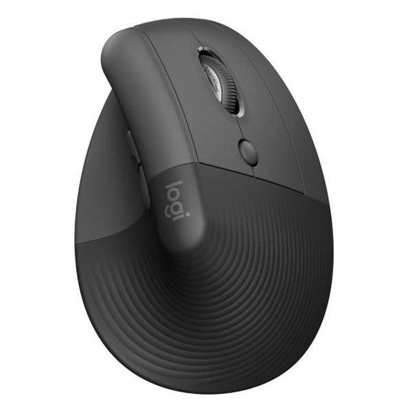 Logitech Lift Vertical Ergonomic Mouse - Graphite