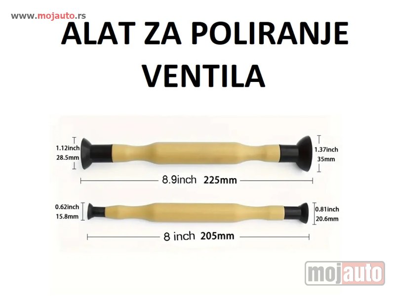 Alat za poliranje ventila motora - 2kom - set