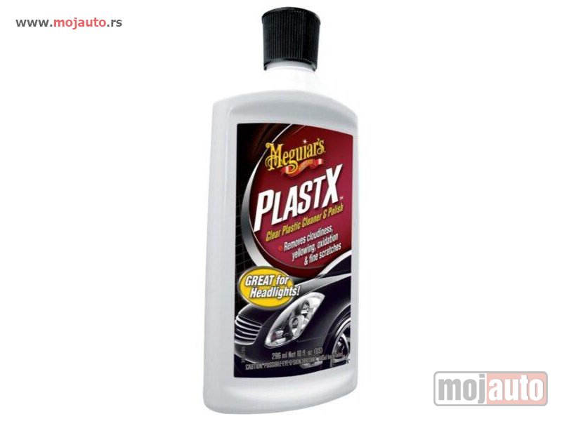 Meguiar’s PlastX Clear Plastic Cleaner and Polish 296ml