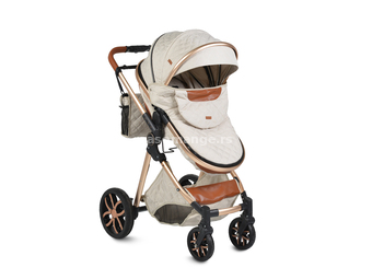 Cangaroo Kombinovana kolica za bebe Alma Beige CAN5451