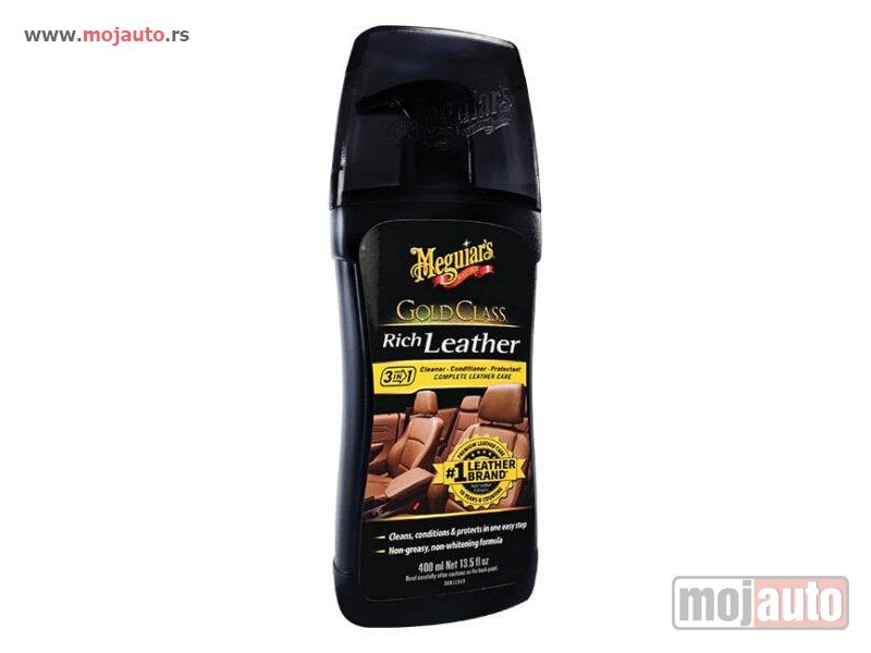 Meguiar’s gold class rich leather cleaner conditioner