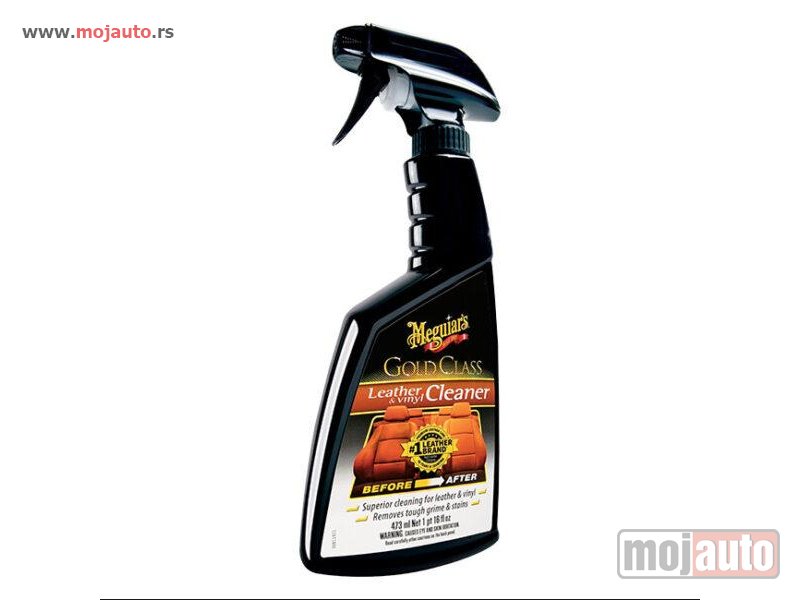 Meguiar’s gold class rich leather & vinyl cleaner