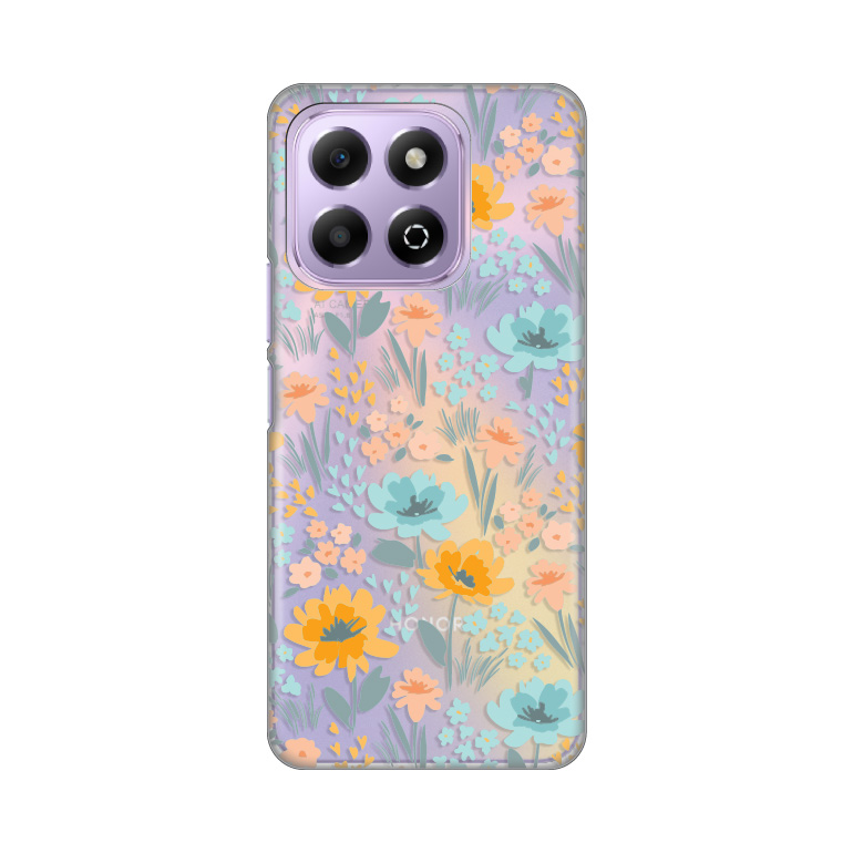 Zastitna ultra tanka (skin) maska / futrola PRINT - Huawei Honor X6b Lovely Flowers